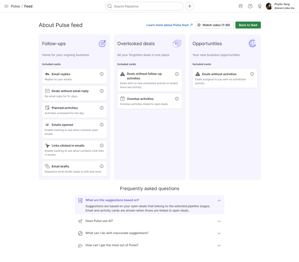 Pulse: Your smart prospecting toolkit in Pipedrive - Knowledge Base | Pipedrive